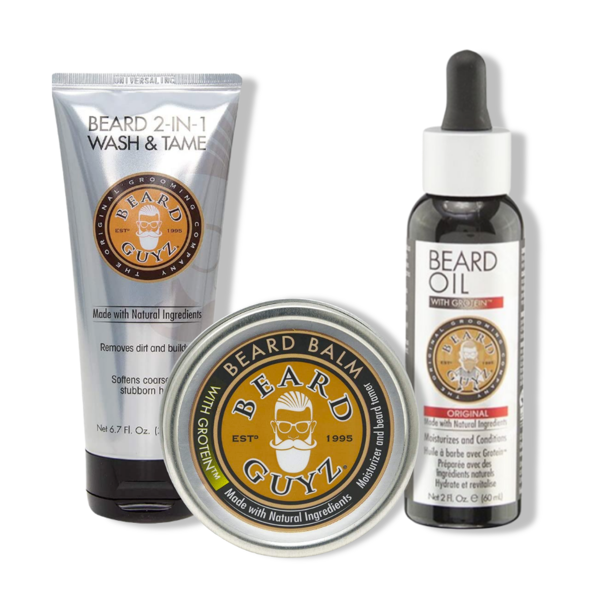Beard Guyz Beard Bundle - Triple – GroomNoir